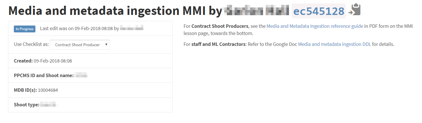 Checklist case studies using Chklsty | Chklsty