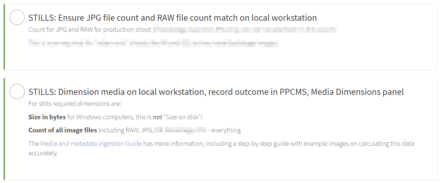 Checklist case studies using Chklsty | Chklsty