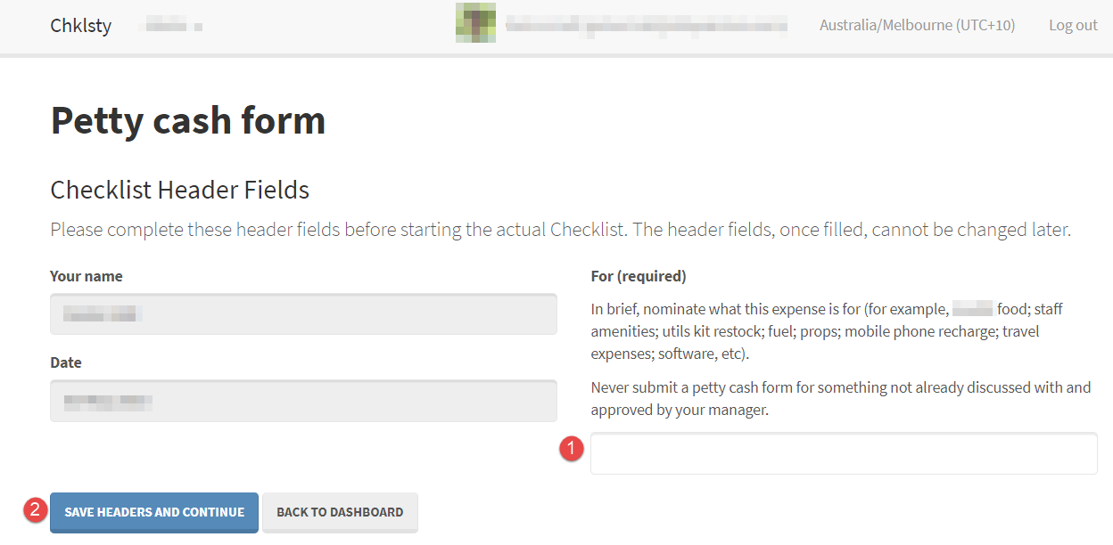 FAQ for end users | Chklsty